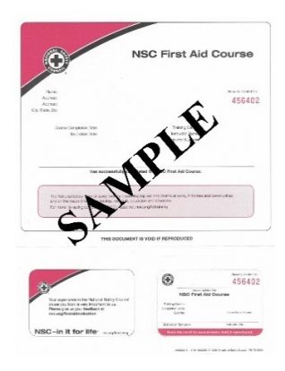 National Safety Council - CPR, AED & First-Aid (Classroom Training ...